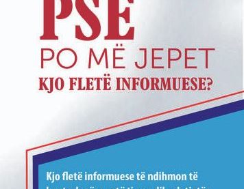 Pse po më jepet kjo fletë informuese – Different and Equal